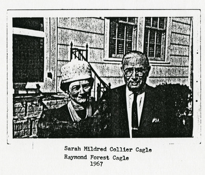 "Sarah Mildred Collier Cagle Genealogical Collection - Accession 665 ...