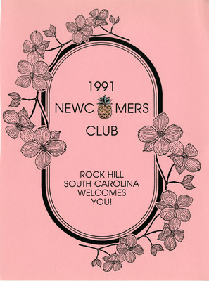 "Newcomers Club Records - Accession 843" by Newcomers Club, Rock Hill