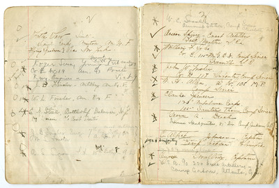 "World War I Notebook - Accession 1713 M826 (883)" by Rock Hill History ...